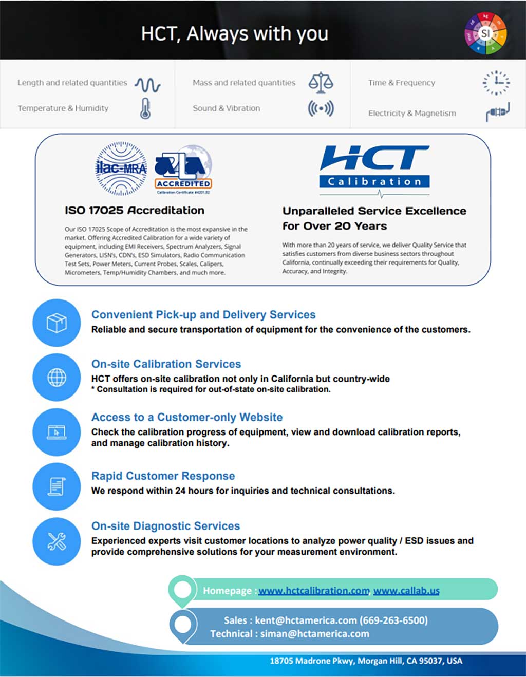 Hct Calibration Brochure Hct Calibration